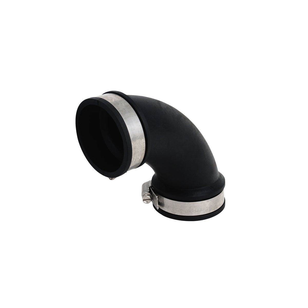 90° Bend Black EPDM Rubber Hose Elbow Fitting - Flexible High-Temperat ...